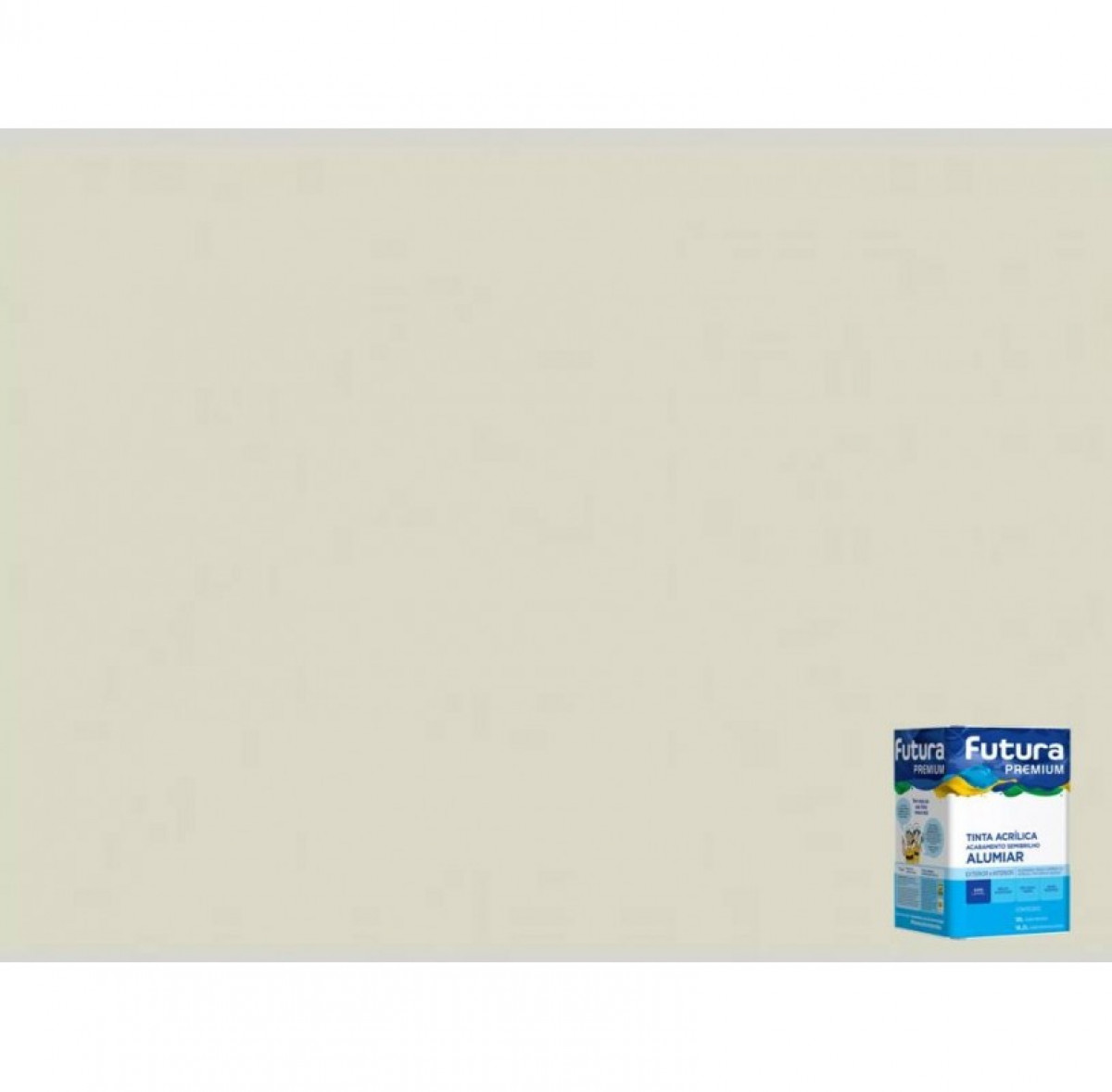 Tinta Acrílica SemiBrilho Premium Cor Gelo 18L - Futura - Tintas ...