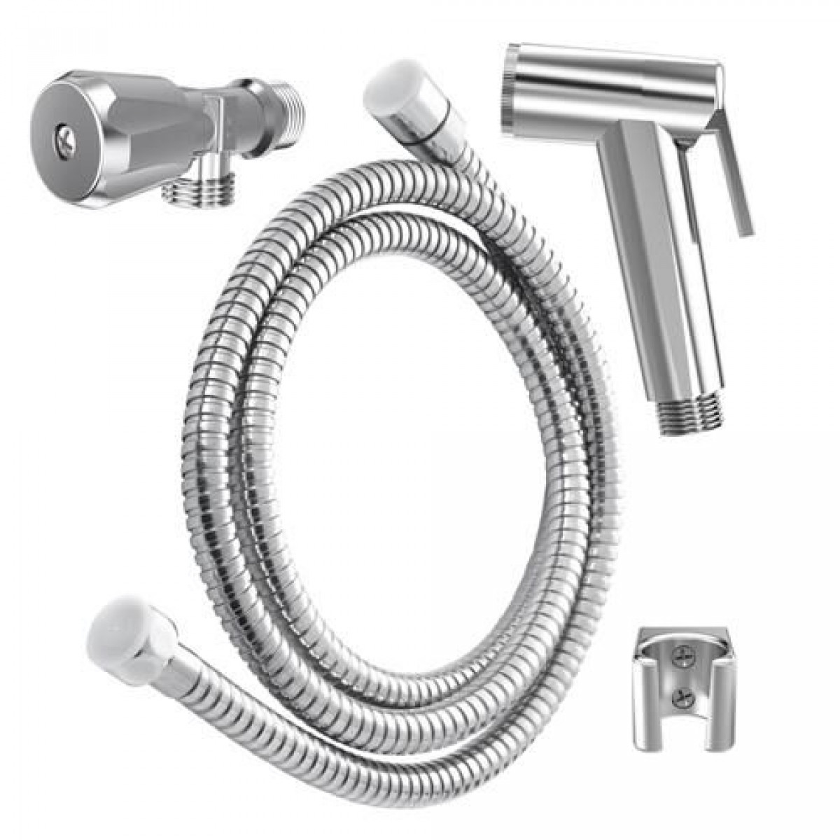 Kit Ducha Higiênica Cromada Prime 3017 - Roco - Duchas Higiênicas ...